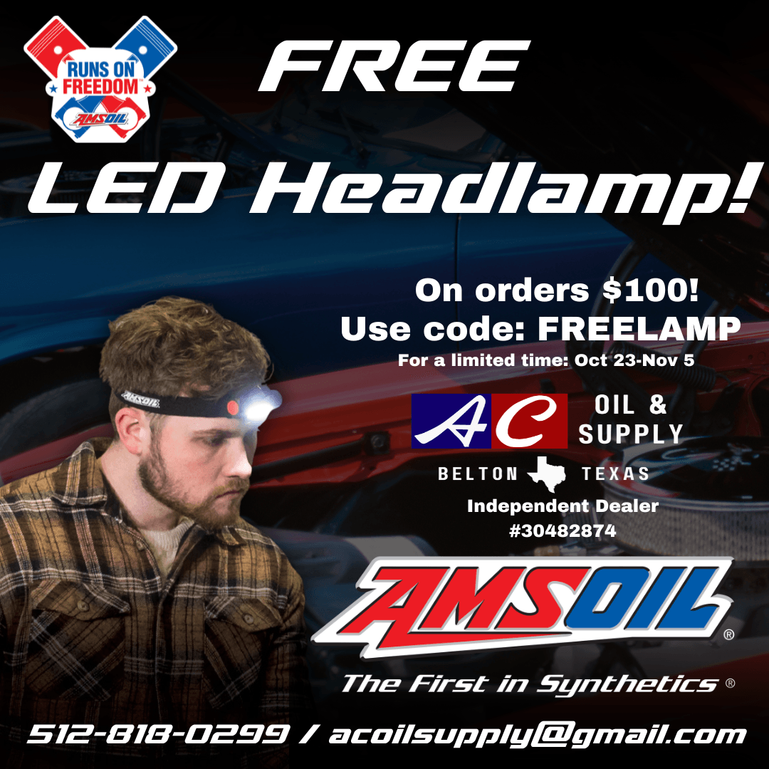 FREE LED Headlamp! – AC Oil & Supply