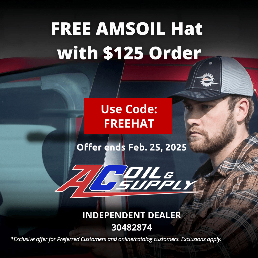 FREE AMSOIL HAT! – AC Oil & Supply